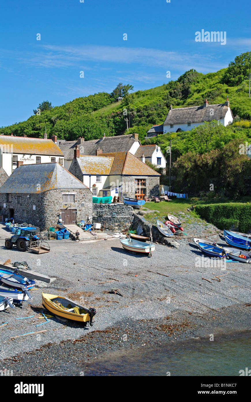 Cadgwith cornwall hi-res stock photography and images - Alamy