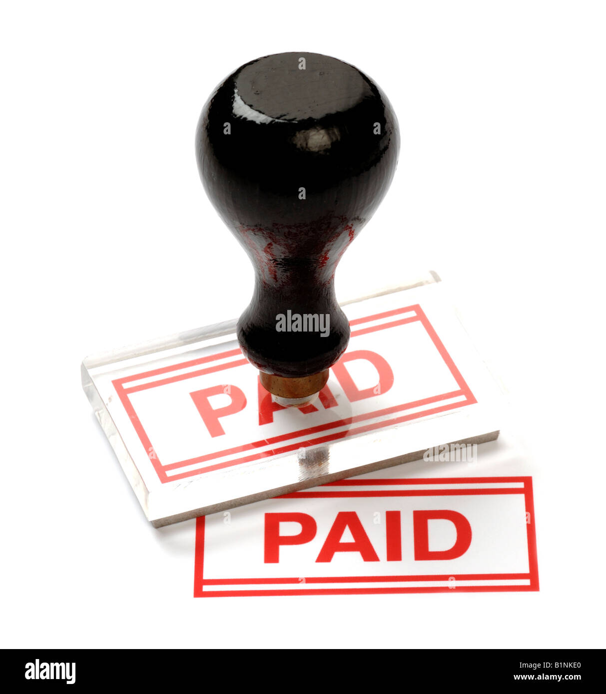 Paid stamp hi-res stock photography and images - Alamy