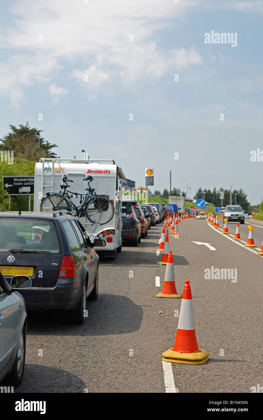 Roadworks uk traffic hi-res stock photography and images - Alamy