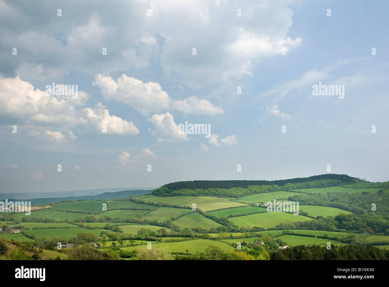 Characteristic english landscape, South England, UK Stock Photo - Alamy