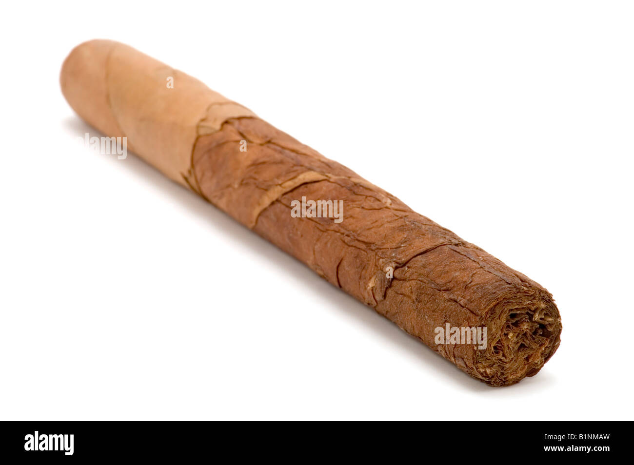 object on white cigar Stock Photo - Alamy