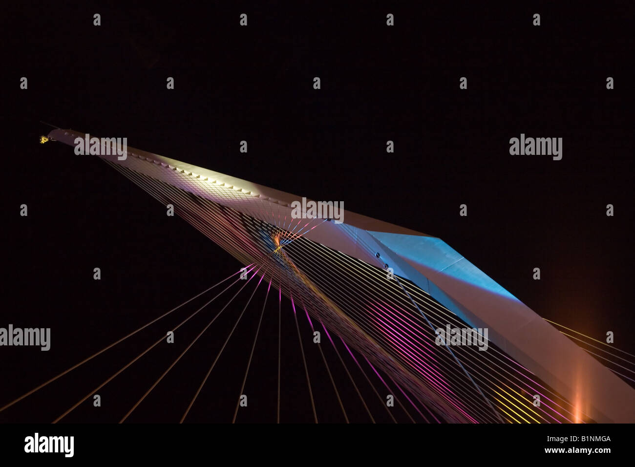 Photo of inauguration ceremony for the Santiago Calatrava Suspension ...