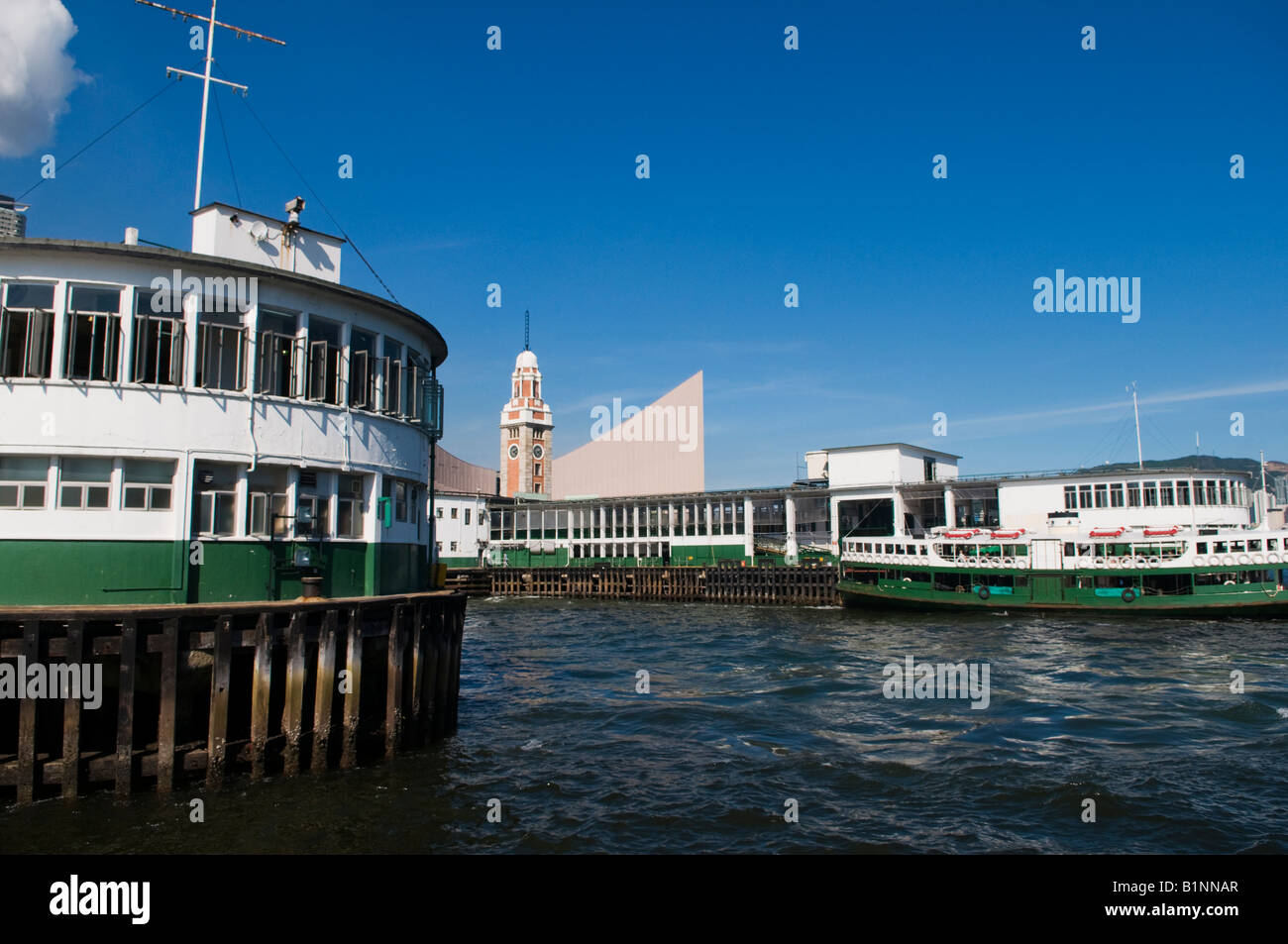 Star Ferry Terminal in Tsim Sha Tsui Kowloon Hong Kong Stock Photo - Alamy