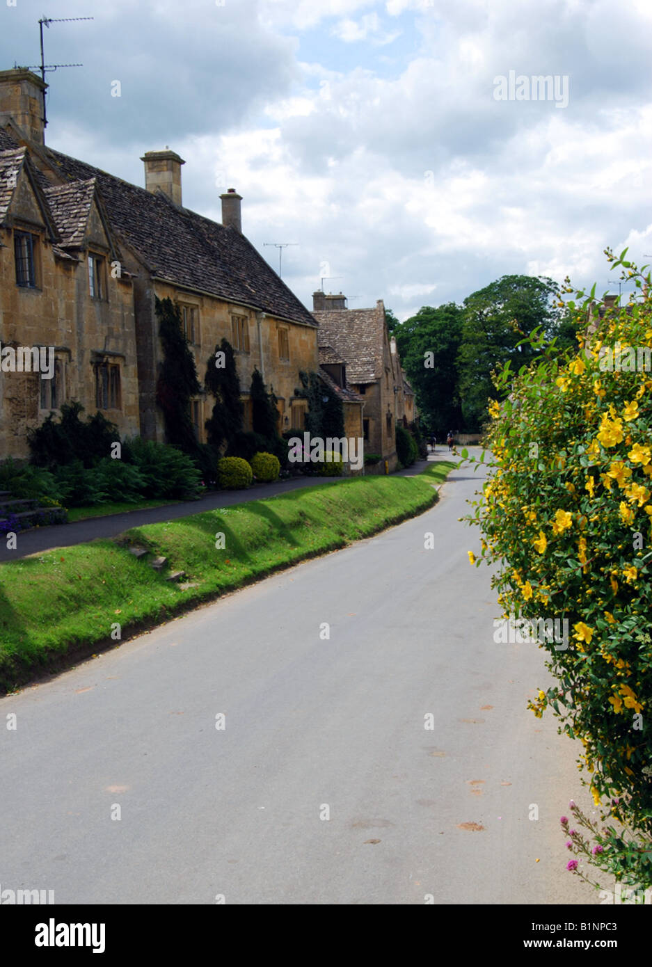 Cotswold Stone houses and cottages Stanton, Gloucestershire in the ...