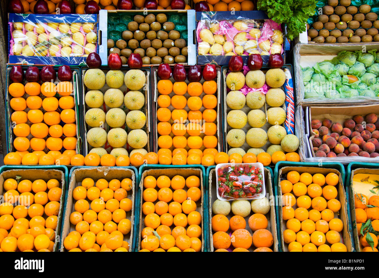 Outdoor Fruit Market