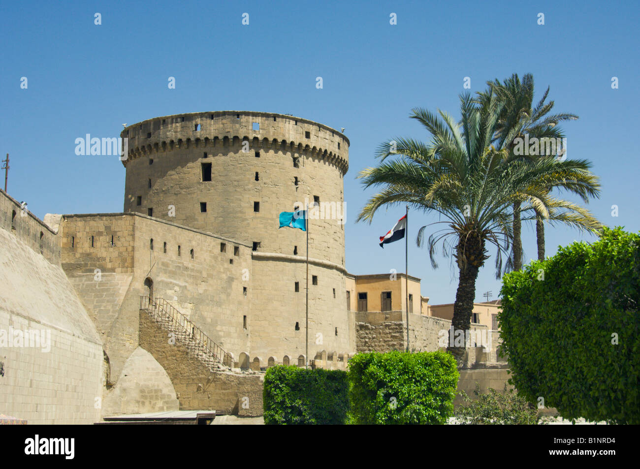 The tower of the Citadel in Cairo Egypt Stock Photo - Alamy