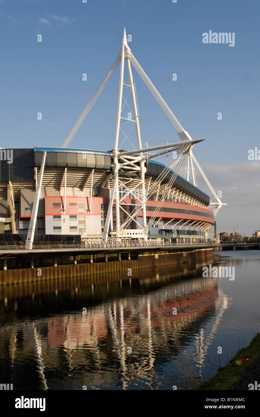 Millenium Stadium home of Welsh rugby Stock Photo - Alamy