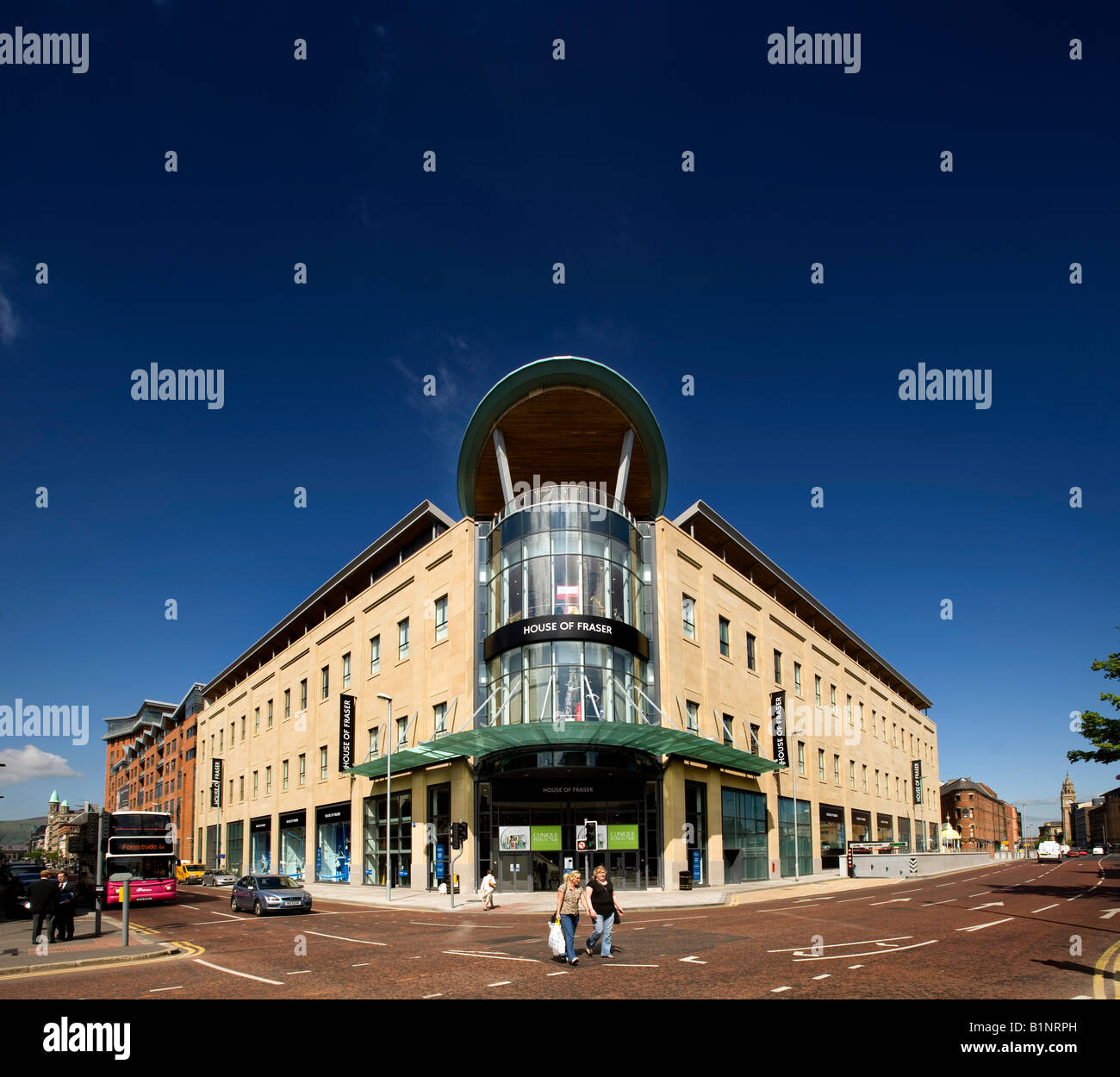 Victoria Square shopping Belfast Northern Ireland Stock Photo - Alamy