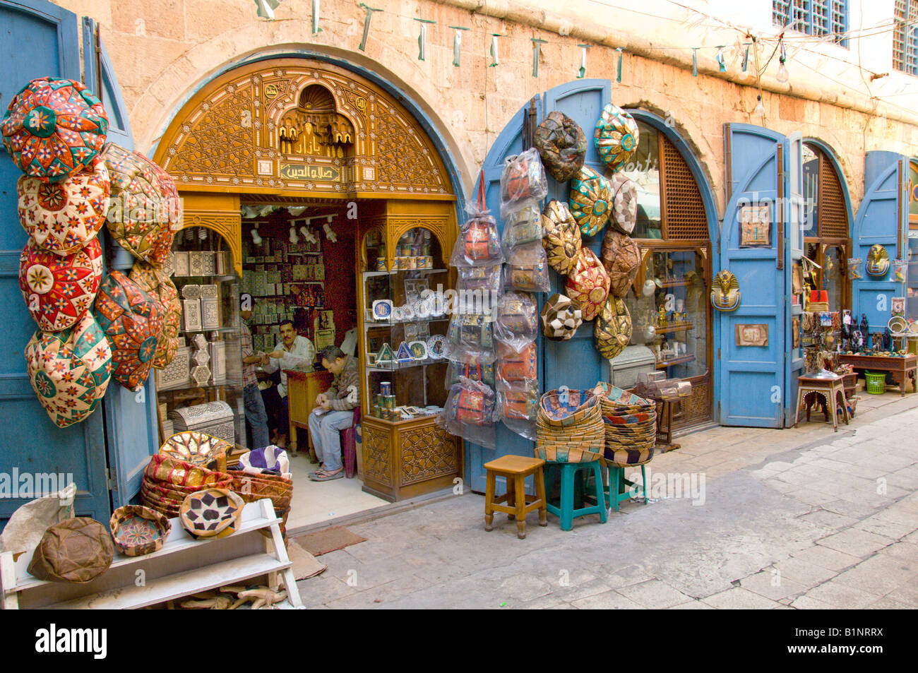 Market cairo egypt souvenirs hi-res stock photography and images - Alamy