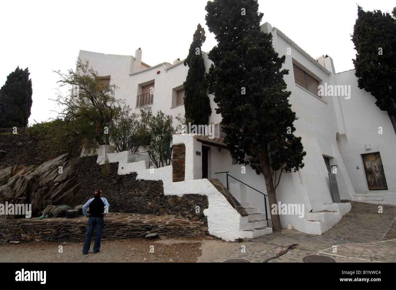 Salvador Dali's Home, now a museum, Port Lligat, Cadaques, Spain Stock ...