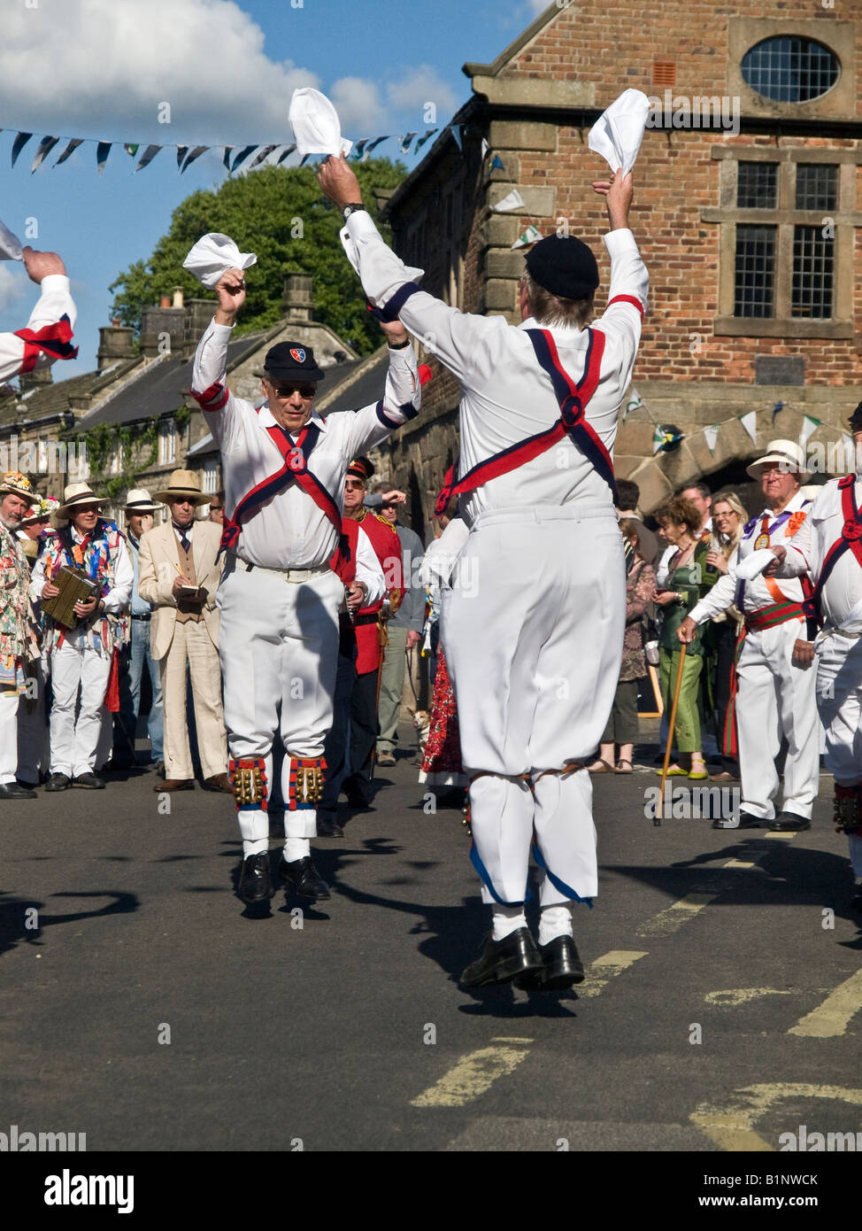 Morris men, derbyshire hi-res stock photography and images - Alamy