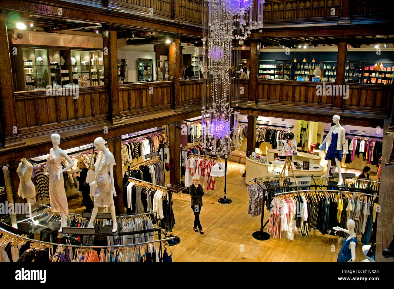 West End London Liberty department store Great Marlborough Street ...