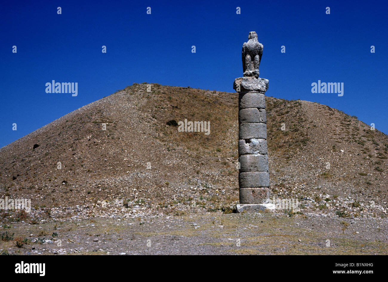 Karakus Tumulus burial mound of the women of the Commagene Royal family ...