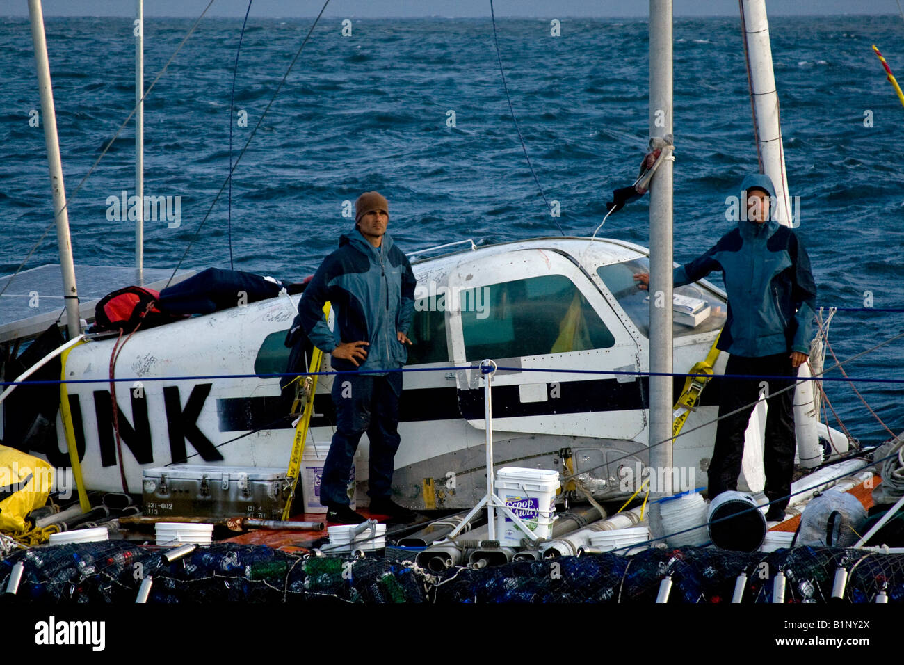 Algalita Junk raft sails from Long Beach to Hawaii to bring attention ...