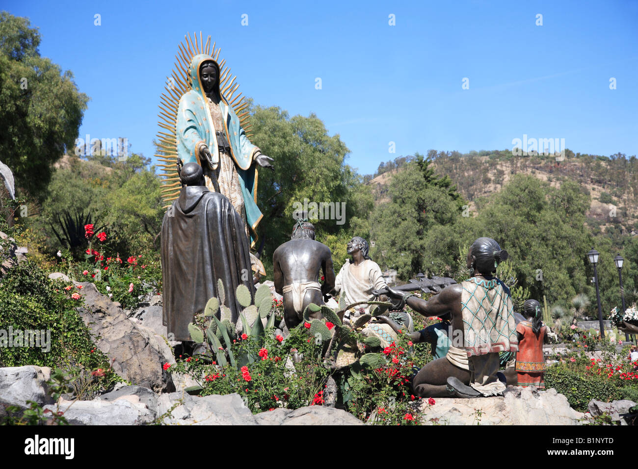 Guadalupe tepeyac hill and garden hi-res stock photography and images ...