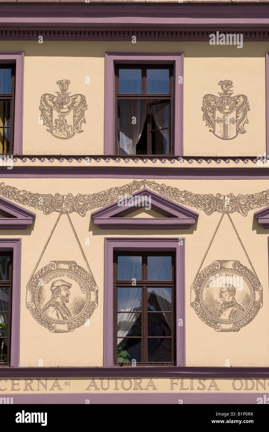 Architecture of Old Town Lublin Poland Stock Photo - Alamy