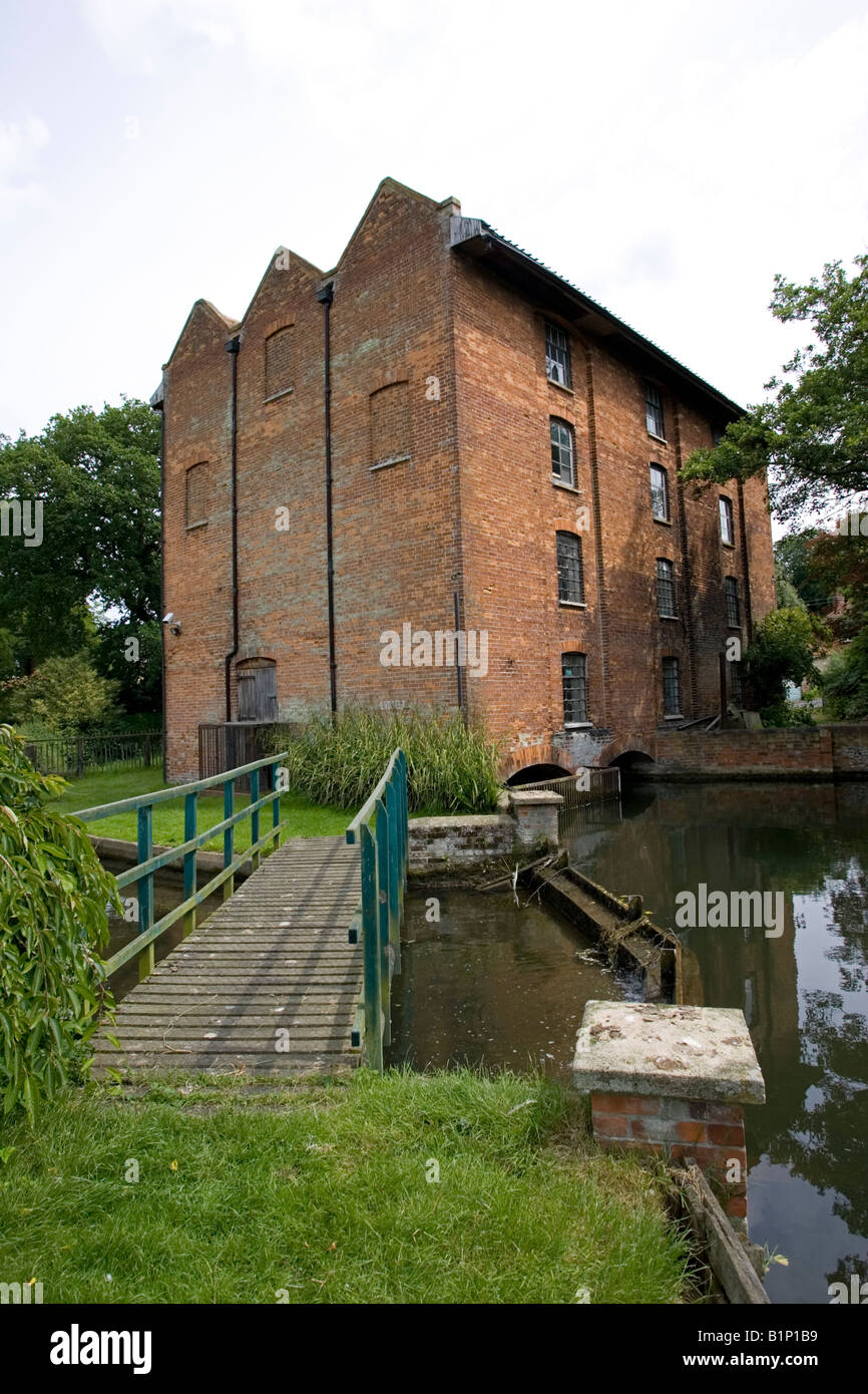 Letheringsett working watermill Holt North Norfolk UK Stock Photo - Alamy