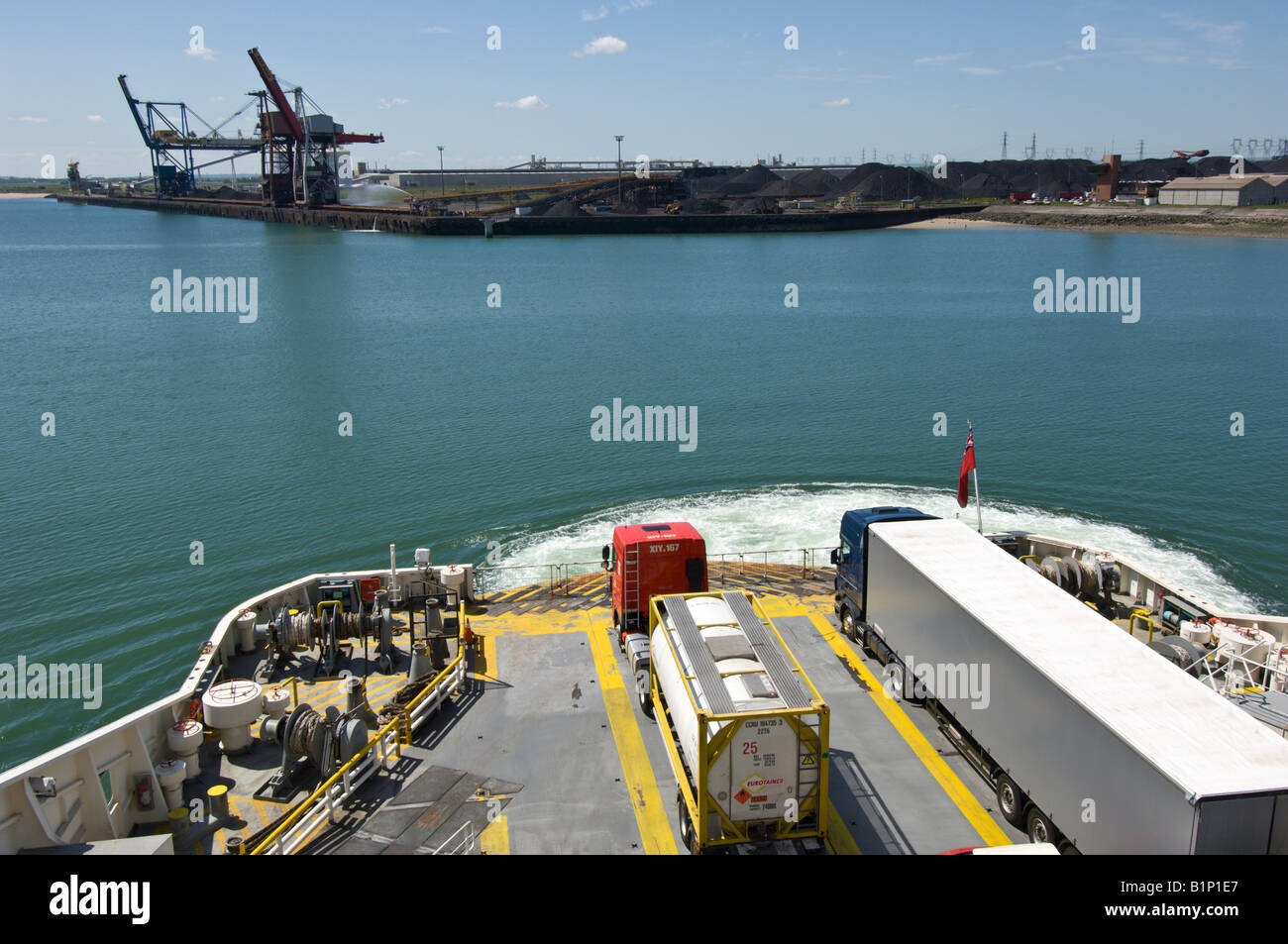 Ferry france onboard hi-res stock photography and images - Alamy