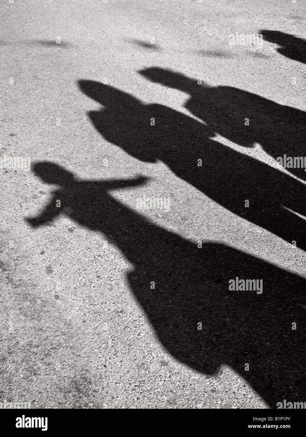 Shadows on carnival day Stock Photo - Alamy