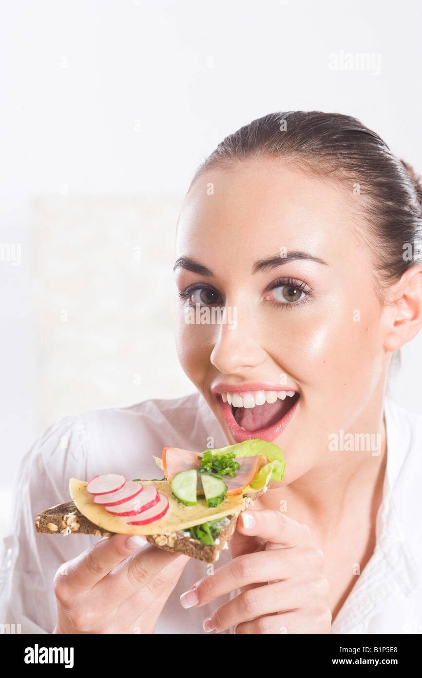 Woman cheese smelling hi-res stock photography and images - Alamy