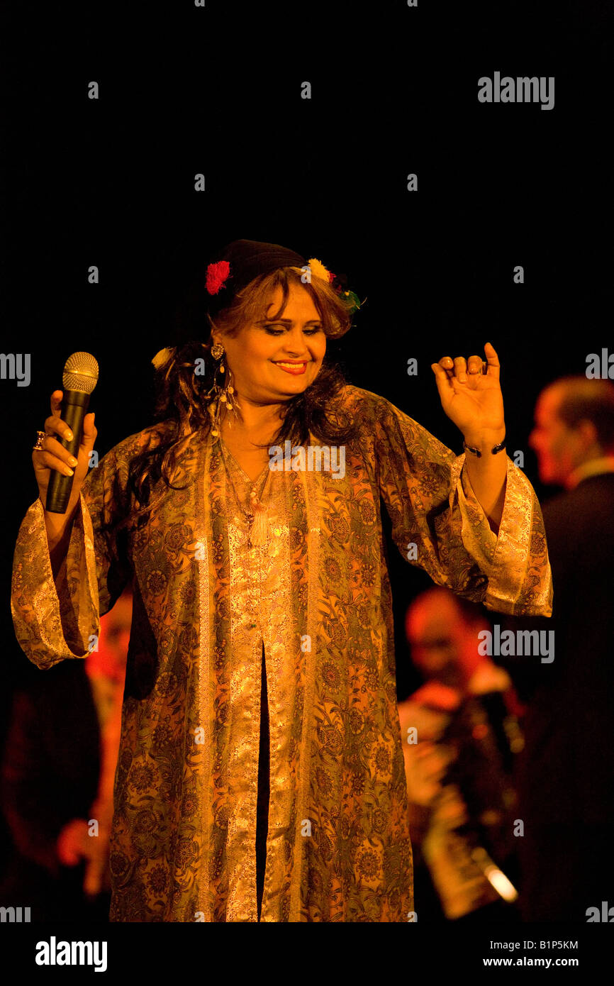 Egyptian singer perform hi-res stock photography and images - Alamy