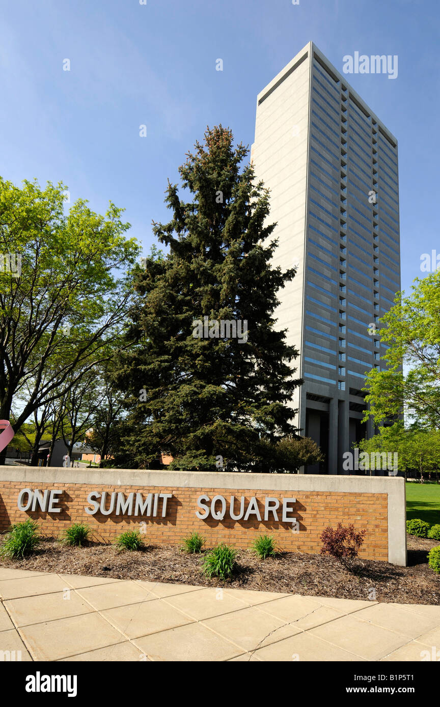 One Summit Square Building of Fort Wayne Indiana Stock Photo - Alamy