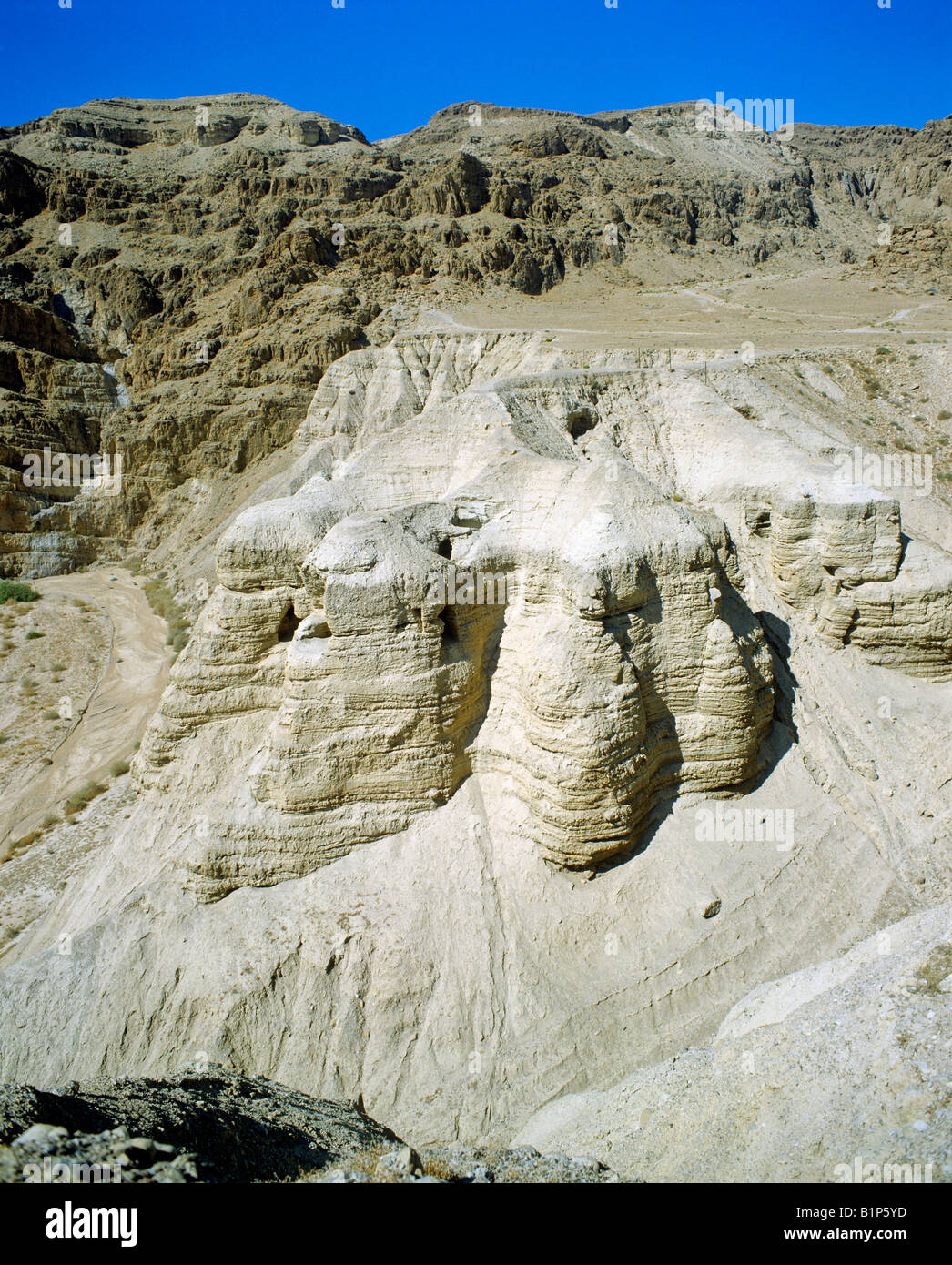 qumran caves discovery of oldest manuscript rolls judean desert israel ...