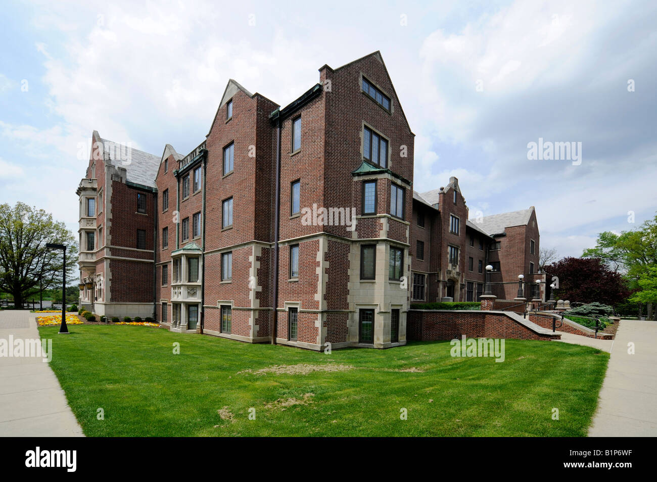 Luciana Hall at Ball State University in the City of Muncie Indiana IN ...