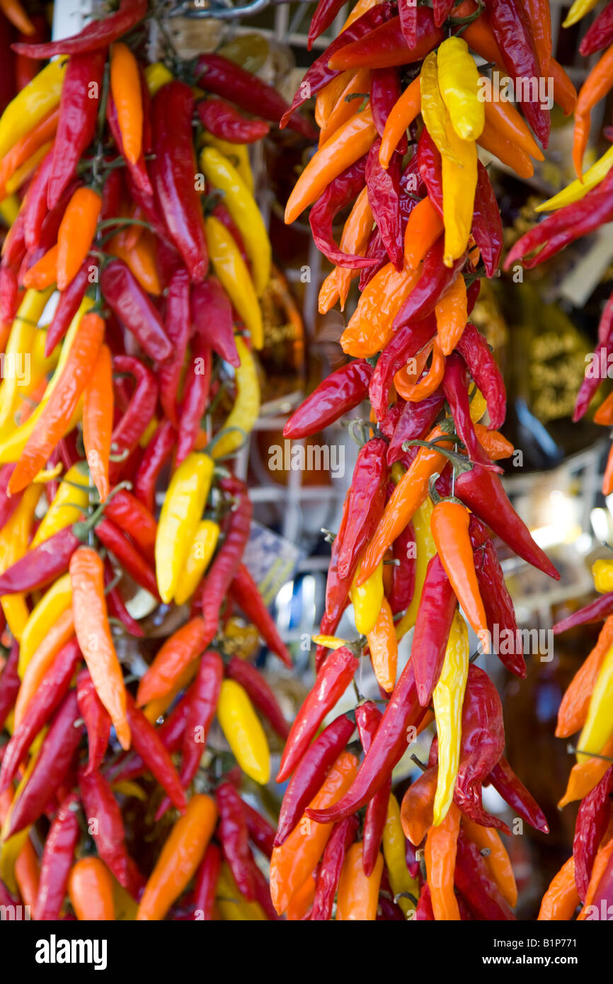 Amalfi italy chillies hi-res stock photography and images - Alamy