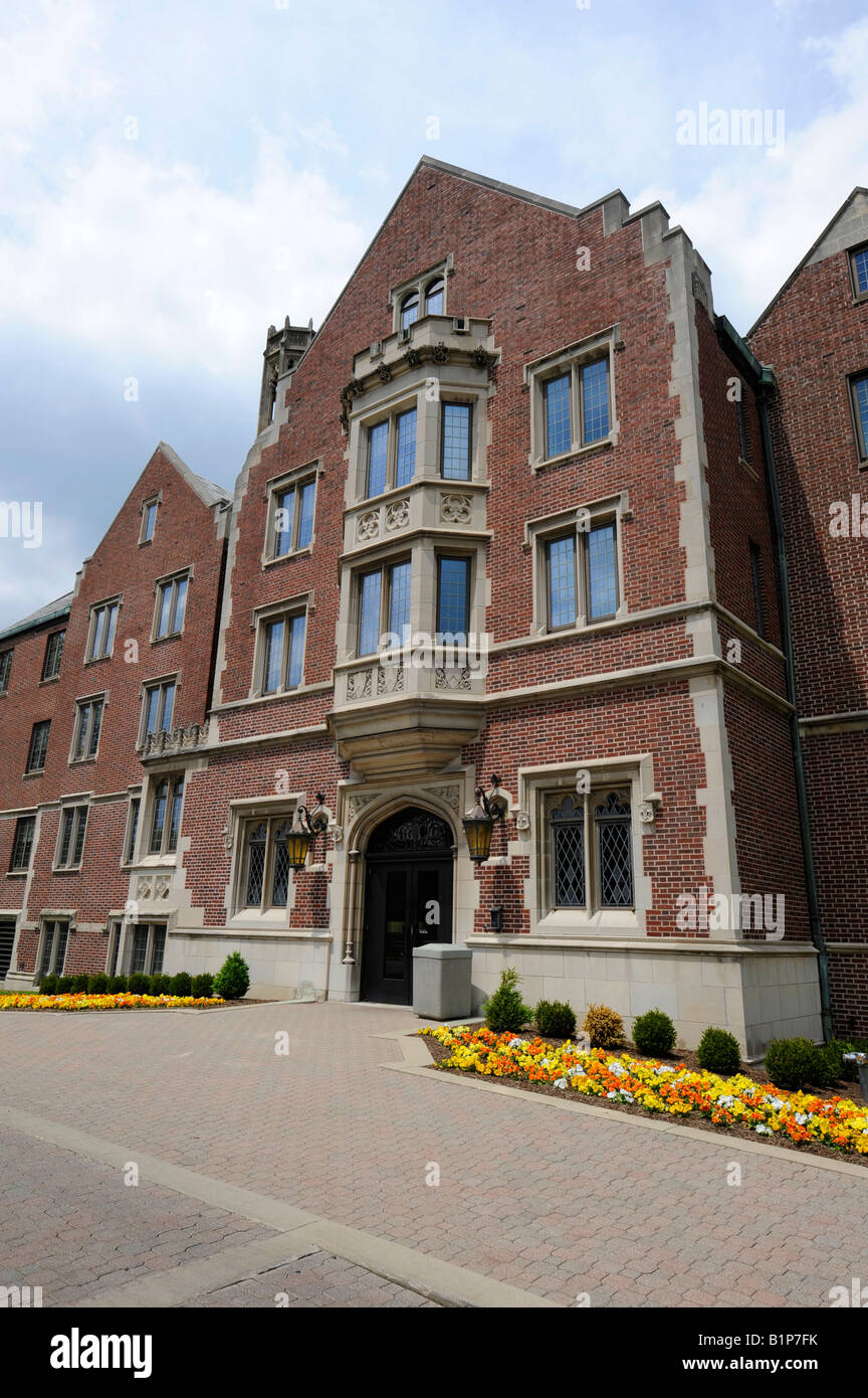 Luciana Hall at Ball State University in the City of Muncie Indiana IN ...