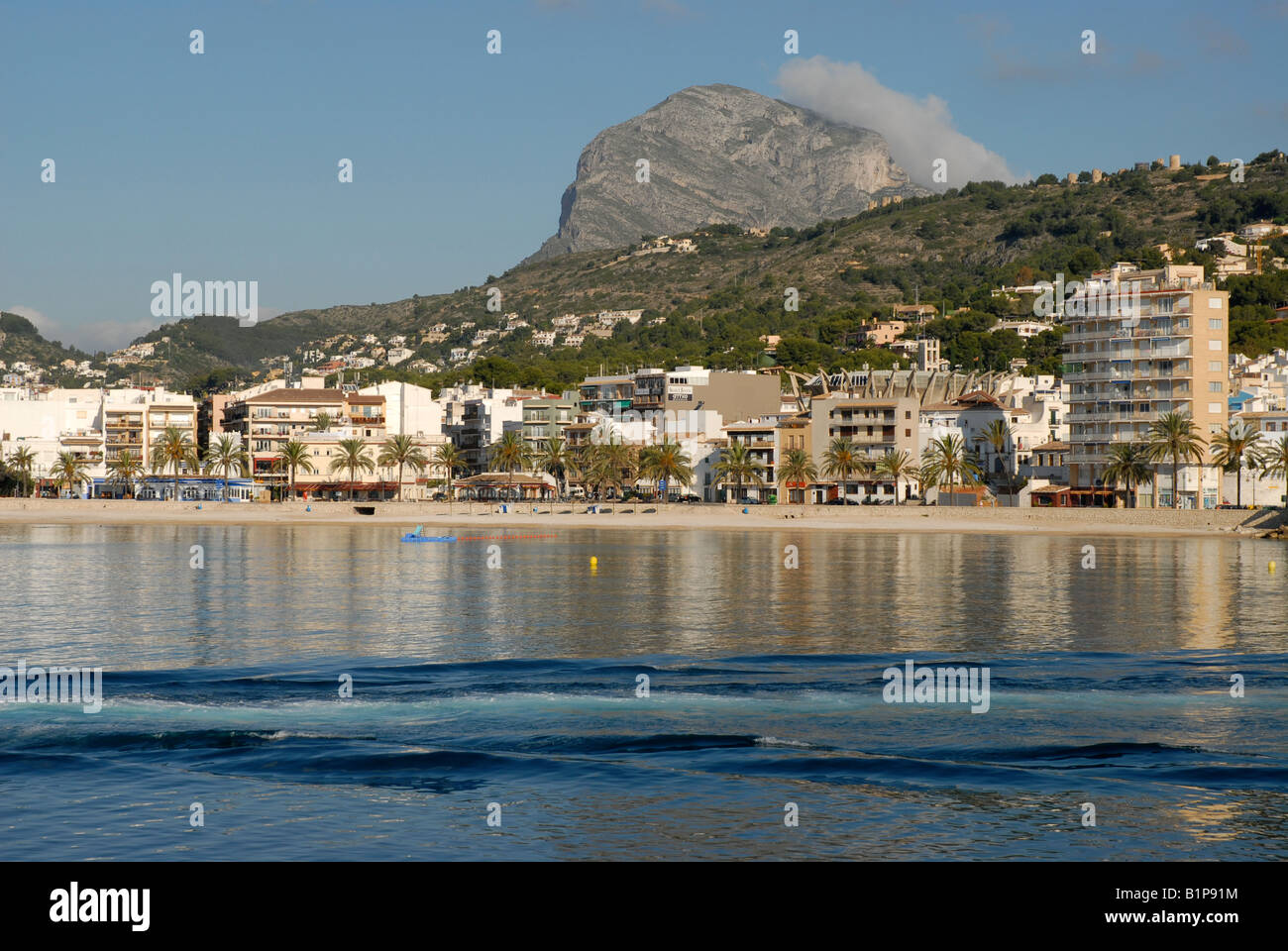 port & Montgo mountain, Javea / Xabia, Alicante Province, Comunidad ...