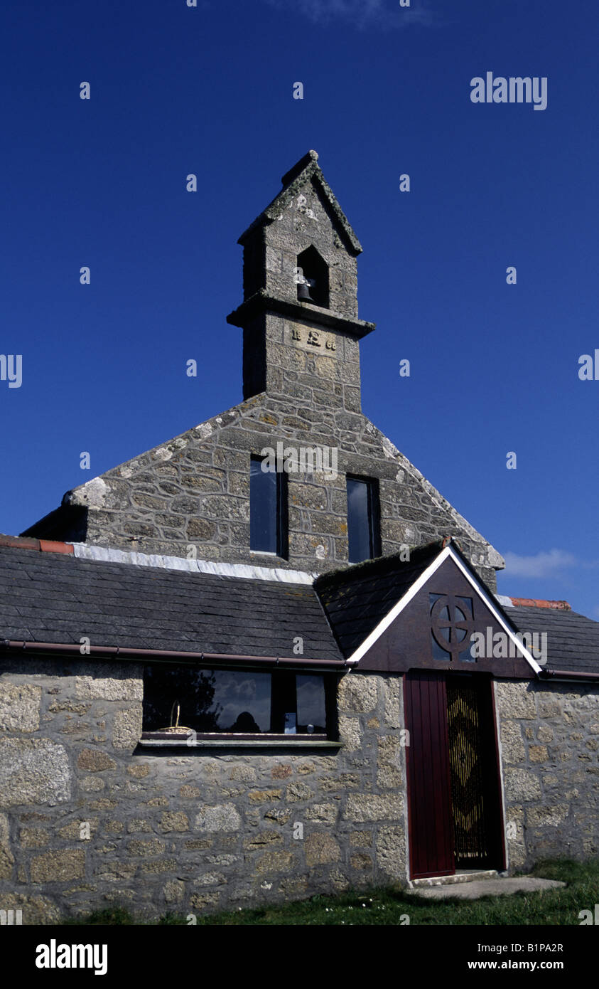 The Anglican church of St Martins, Isles of Scilly Cornwall UK Stock ...