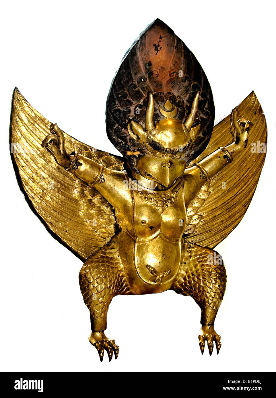 Garuda Tibet 19th century AD buddhist buddhism buddha Stock Photo - Alamy