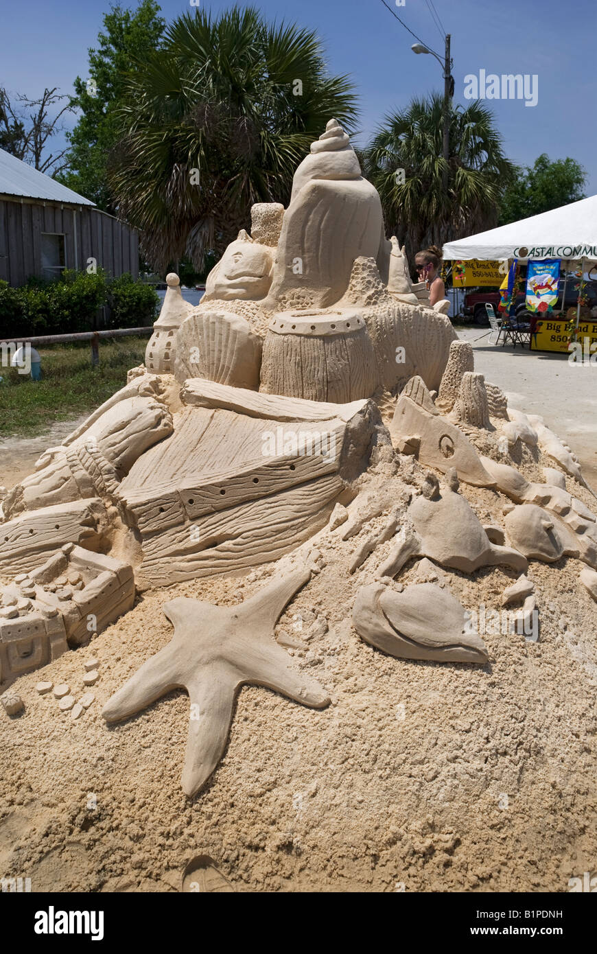 Sand sculpture art hi-res stock photography and images - Alamy