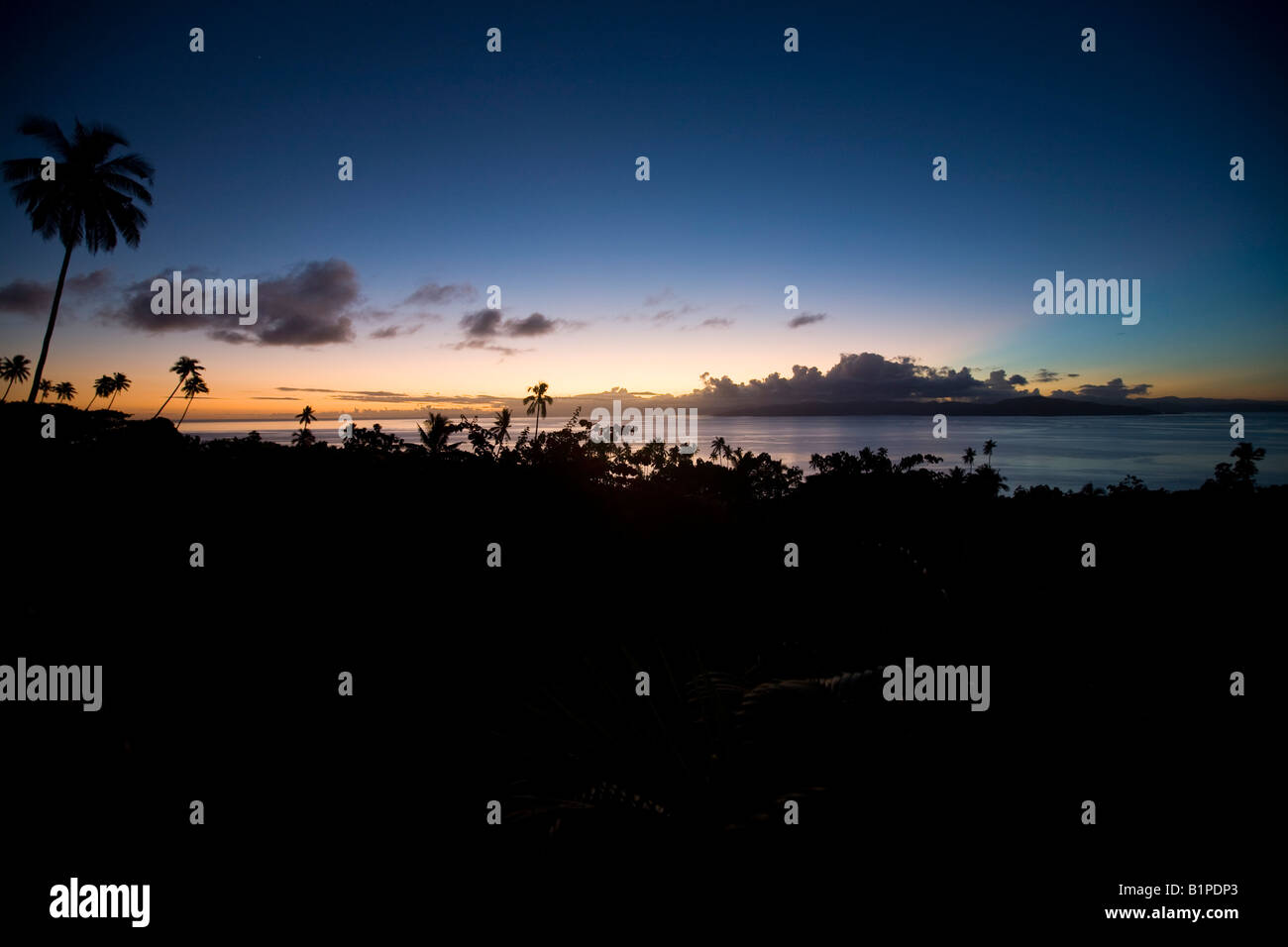 Taveuni island sunset hi-res stock photography and images - Alamy