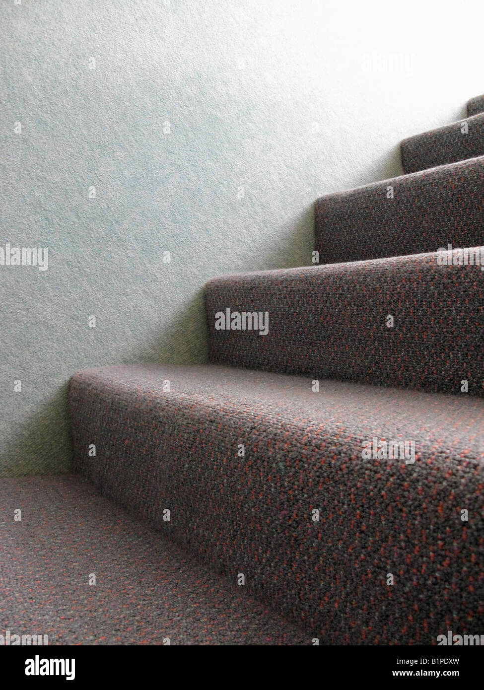 Indoor steps and carpet Stock Photo - Alamy