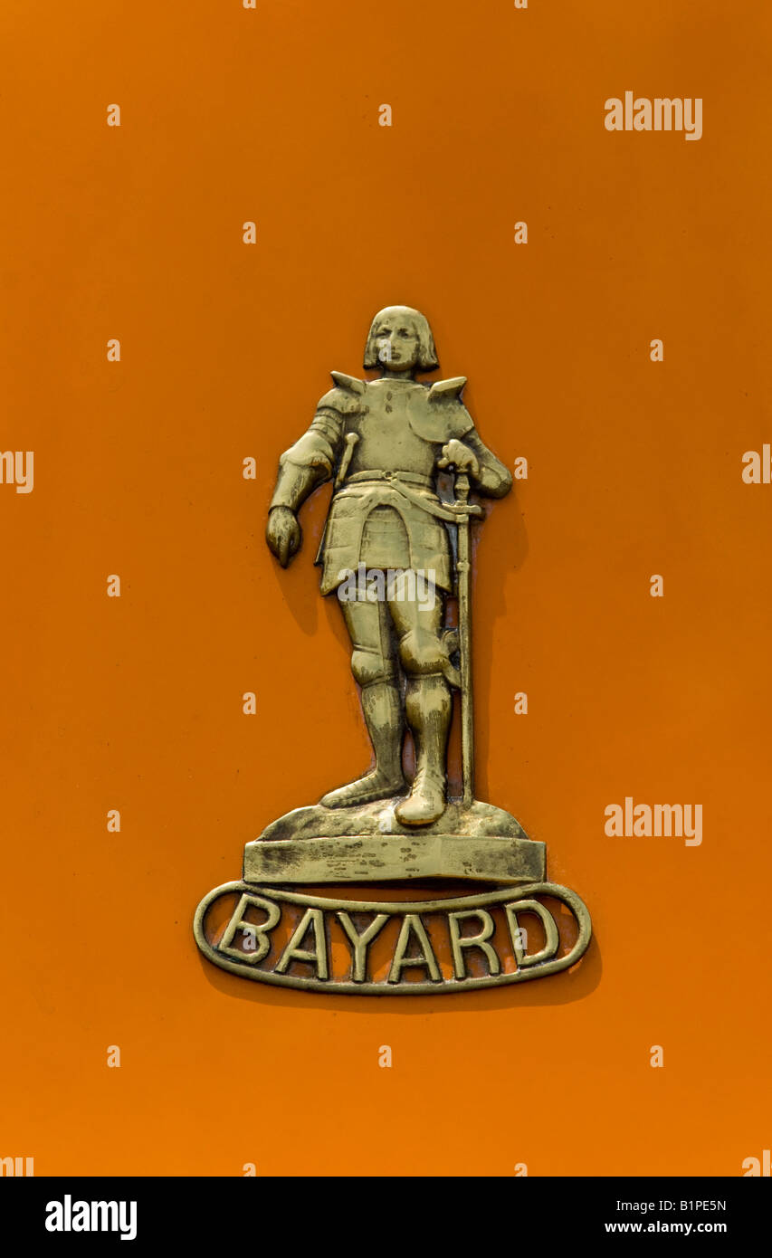 Vintage "Bayard" automobile name / logo, France Stock Photo - Alamy