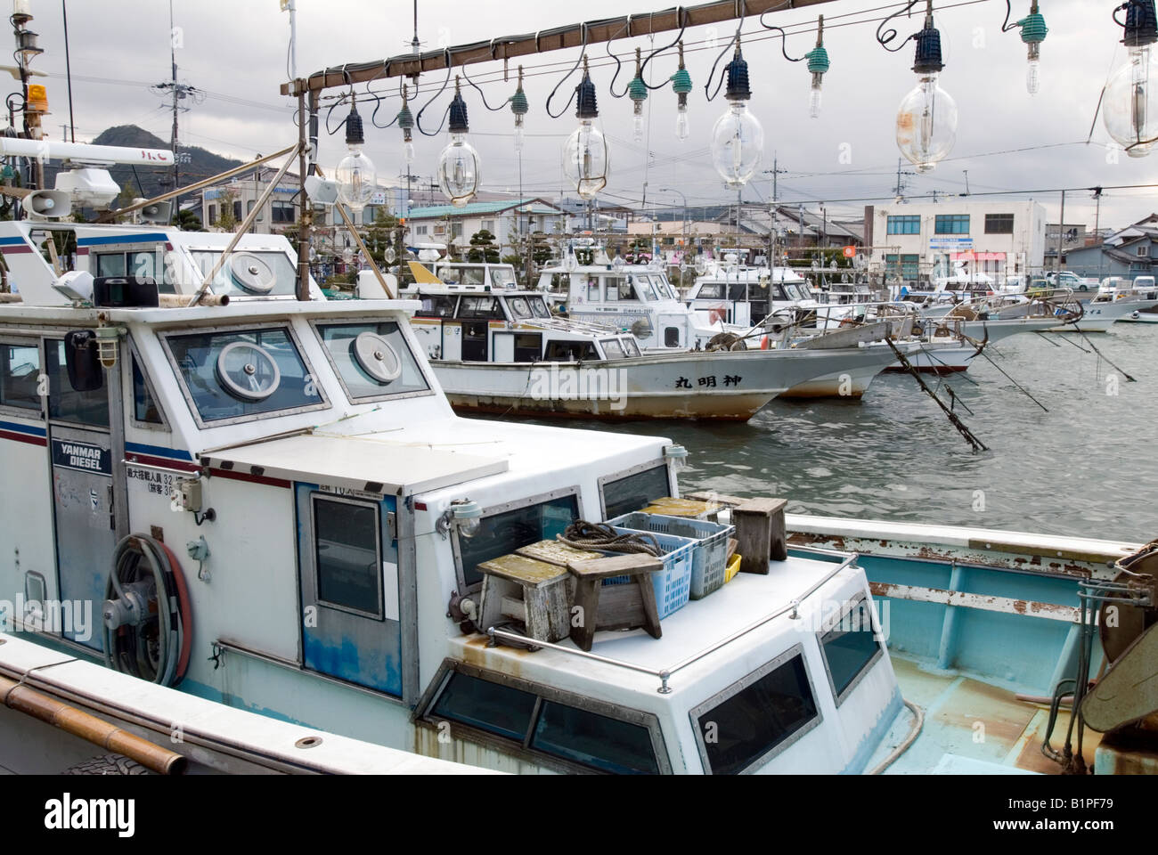 Japanese squid boat hi-res stock photography and images - Alamy