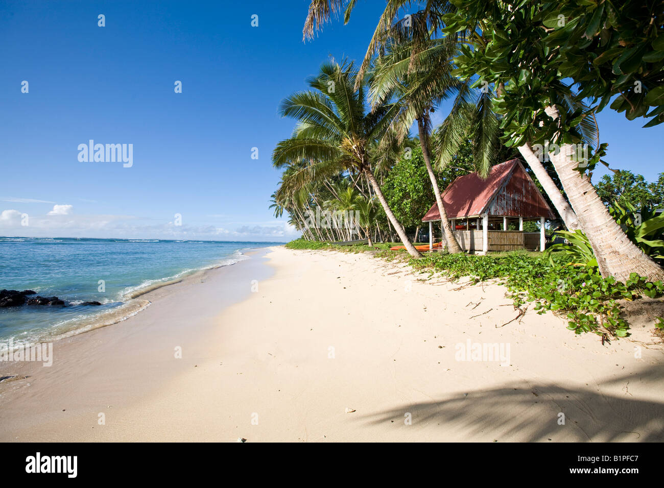 Lavena Beach Taveuni Fiji Stock Photo - Alamy