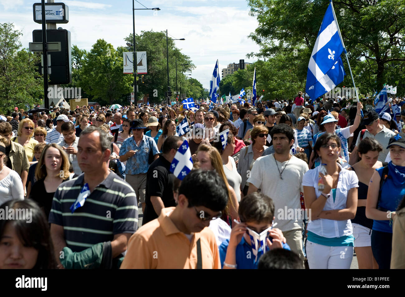 Fete Nationale Parade Stock Photo - Alamy