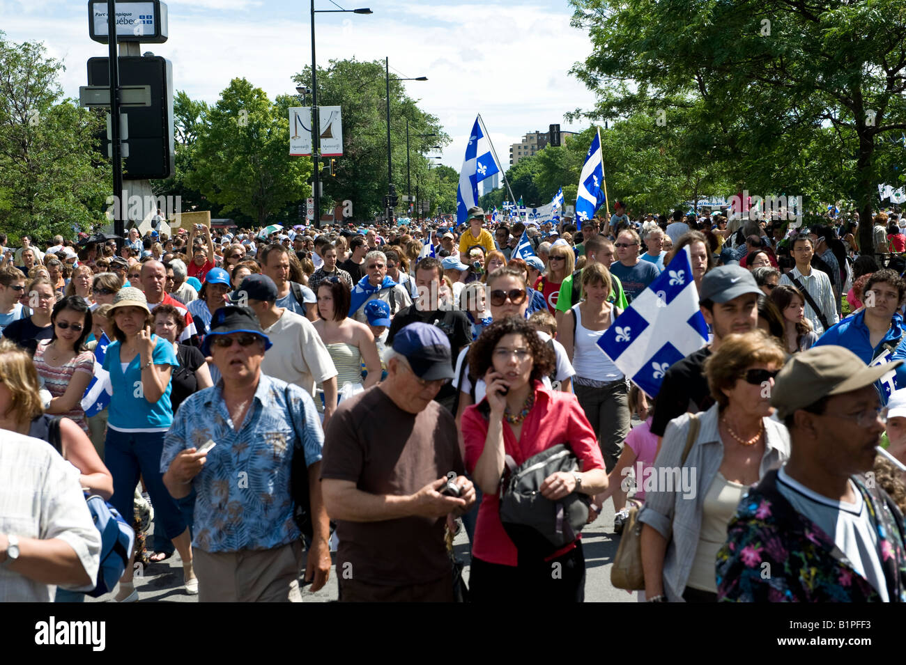 Fete Nationale Parade Stock Photo - Alamy