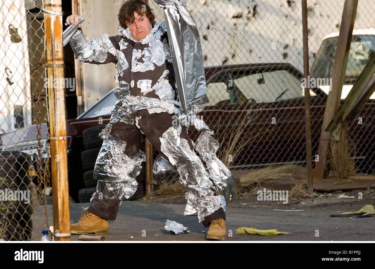 Be kind rewind 2008 director Michel Gondry Jack Black Stock Photo - Alamy