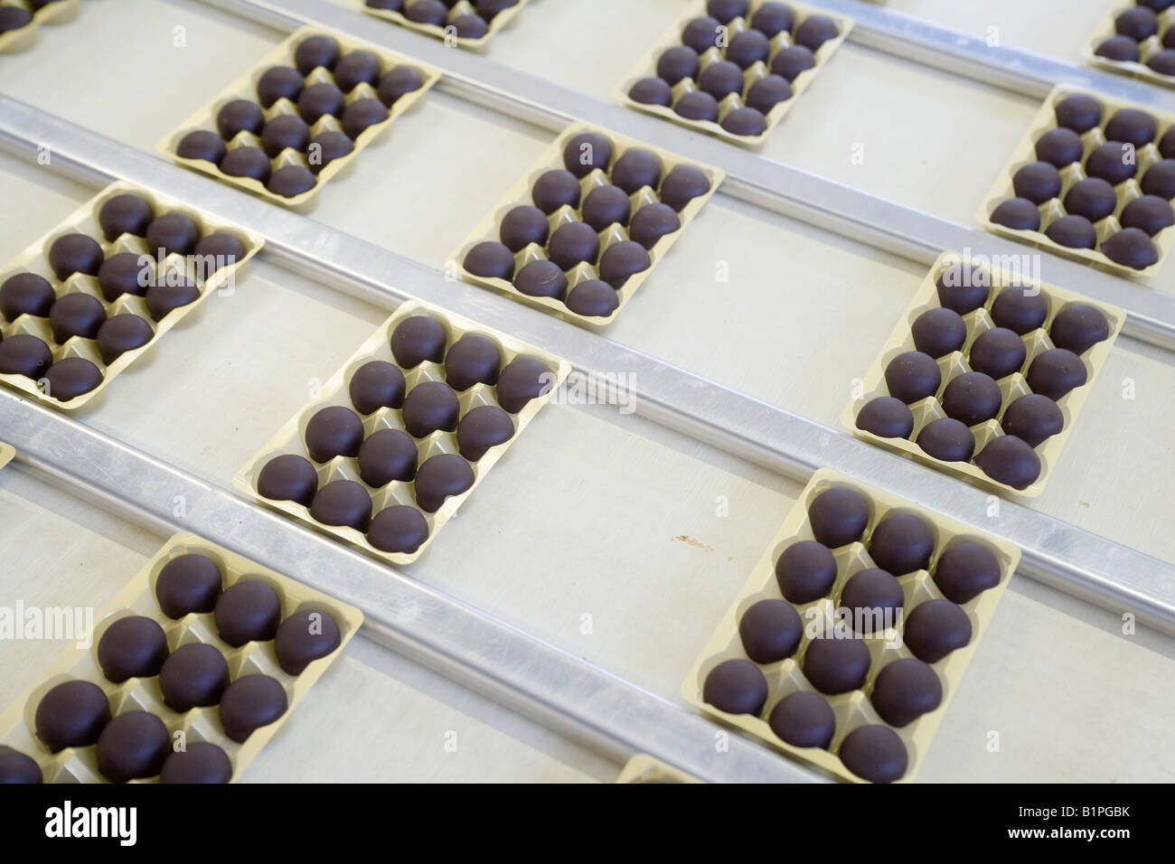 Ag halloren chocolate factory hi-res stock photography and images - Alamy