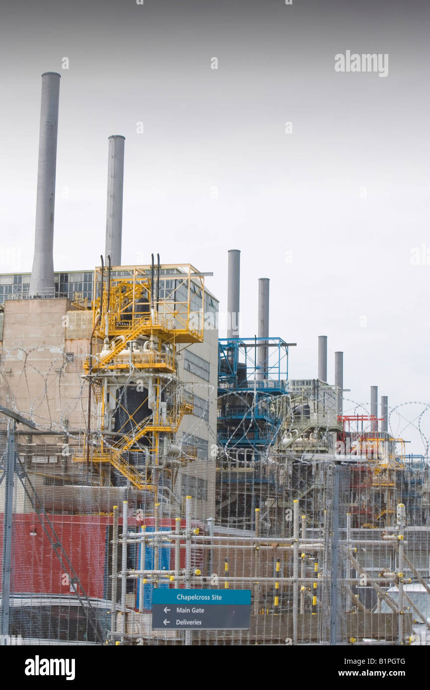 Chapelcross nuclear power station near hi-res stock photography and ...