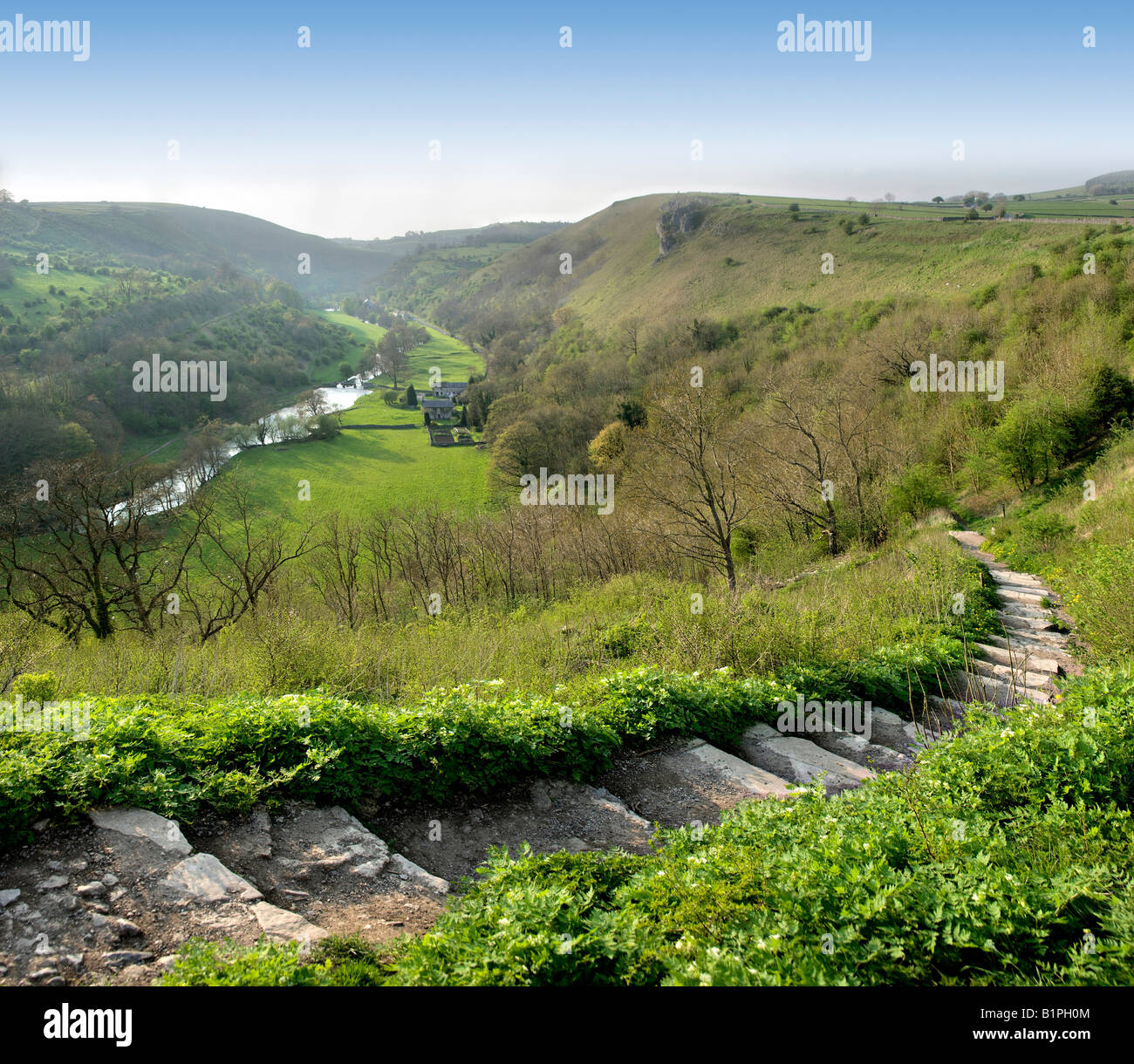 the peak district view from monsal head Stock Photo - Alamy