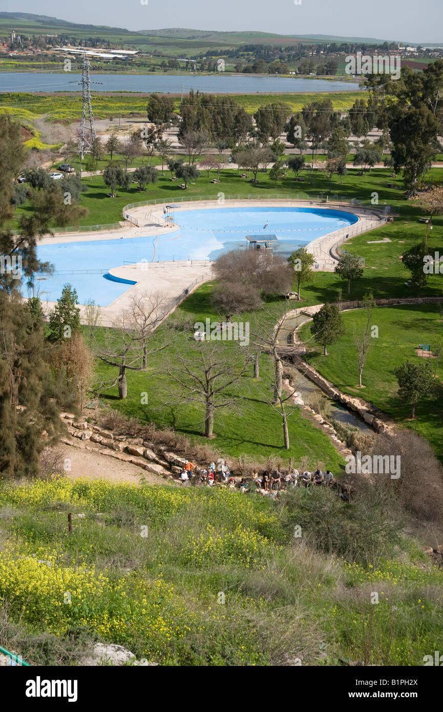 Israel Jezreel Valley Maayan Harod the Spring of Harod National Park ...