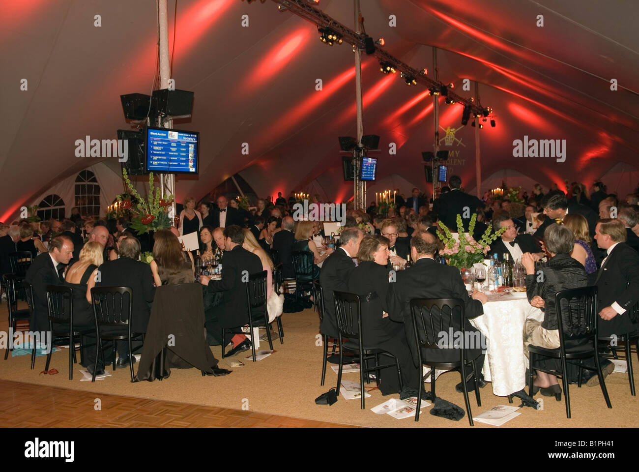 Marquee private party charity ball hi-res stock photography and images ...