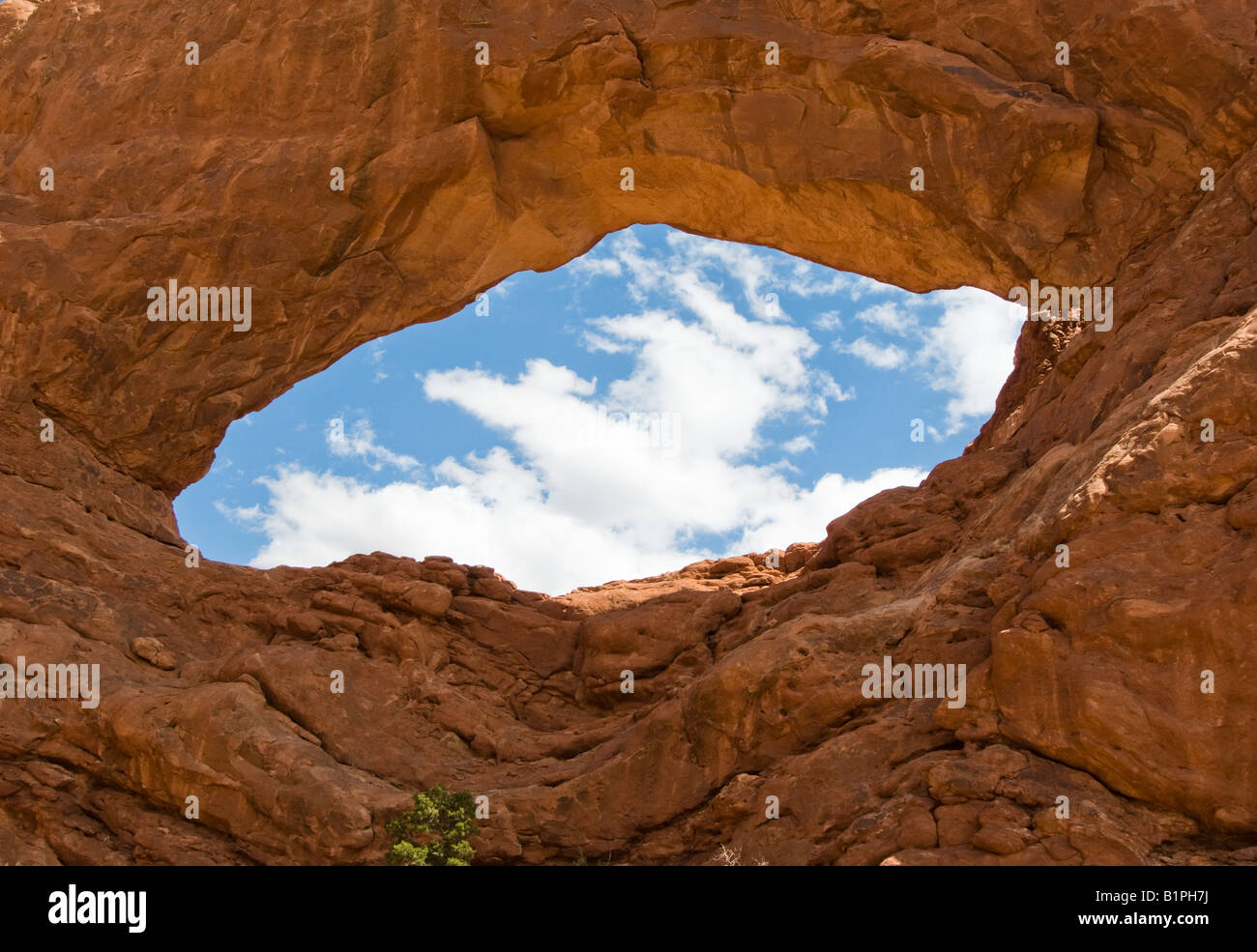Window Arch Arches National Park USA Stock Photo - Alamy