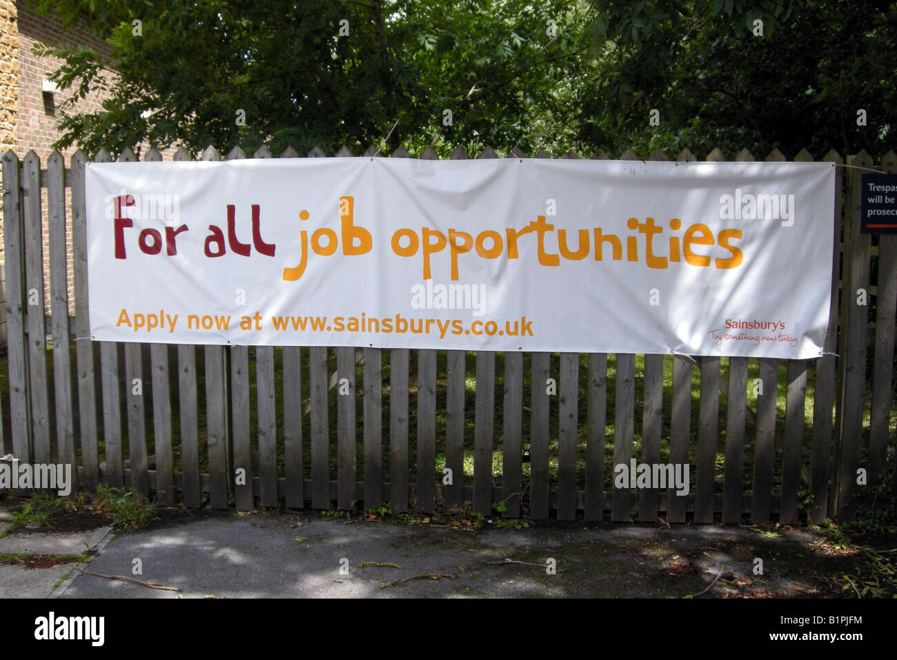Employment advertising board hi-res stock photography and images - Alamy