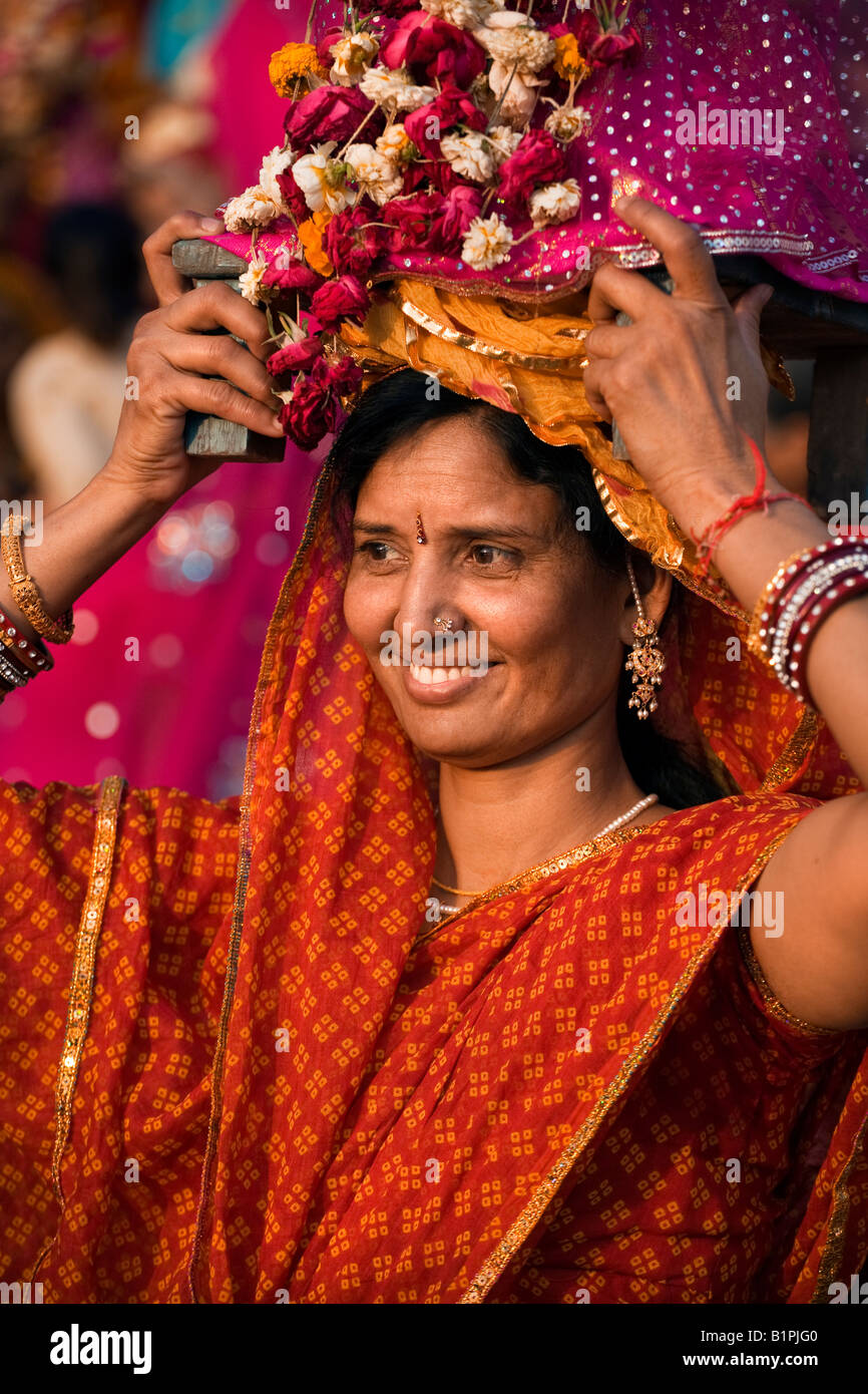 Gangur festival hi-res stock photography and images - Alamy